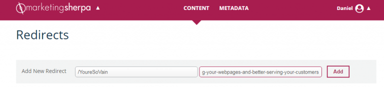 Marketing 101: What is a vanity link (or vanity URL)? | MarketingSherpa ...