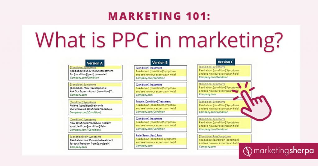 Marketing 101 What Is PPC In Marketing MarketingSherpa Blog